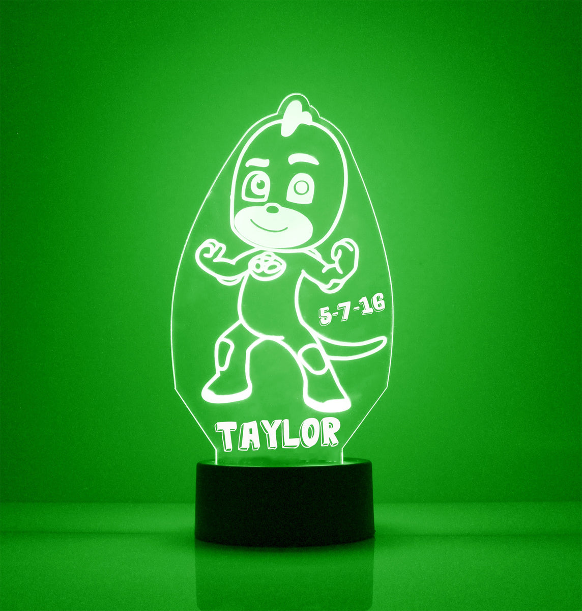 Cartoon Character Night Light, Personalized Free, Kid's Room LED Night ...